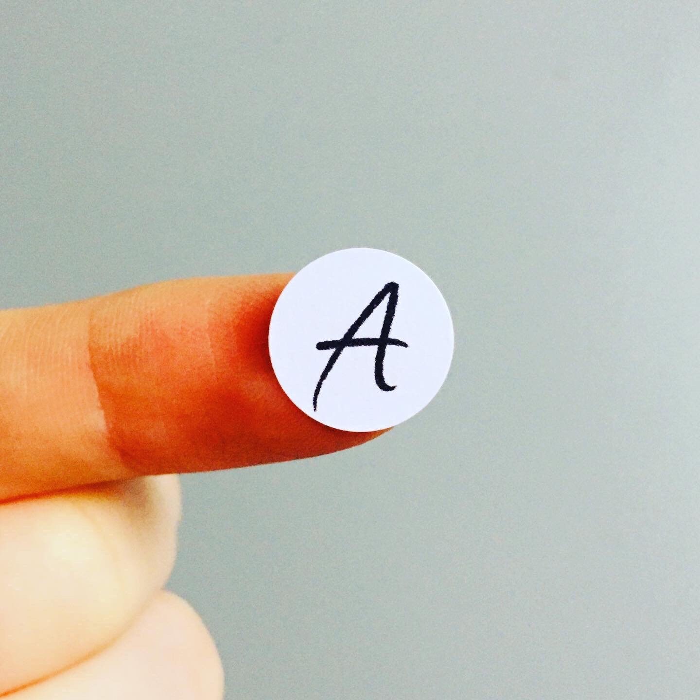 Tiny Custom Stickers Small Round Sticker Label Bulletjournal - Etsy UK