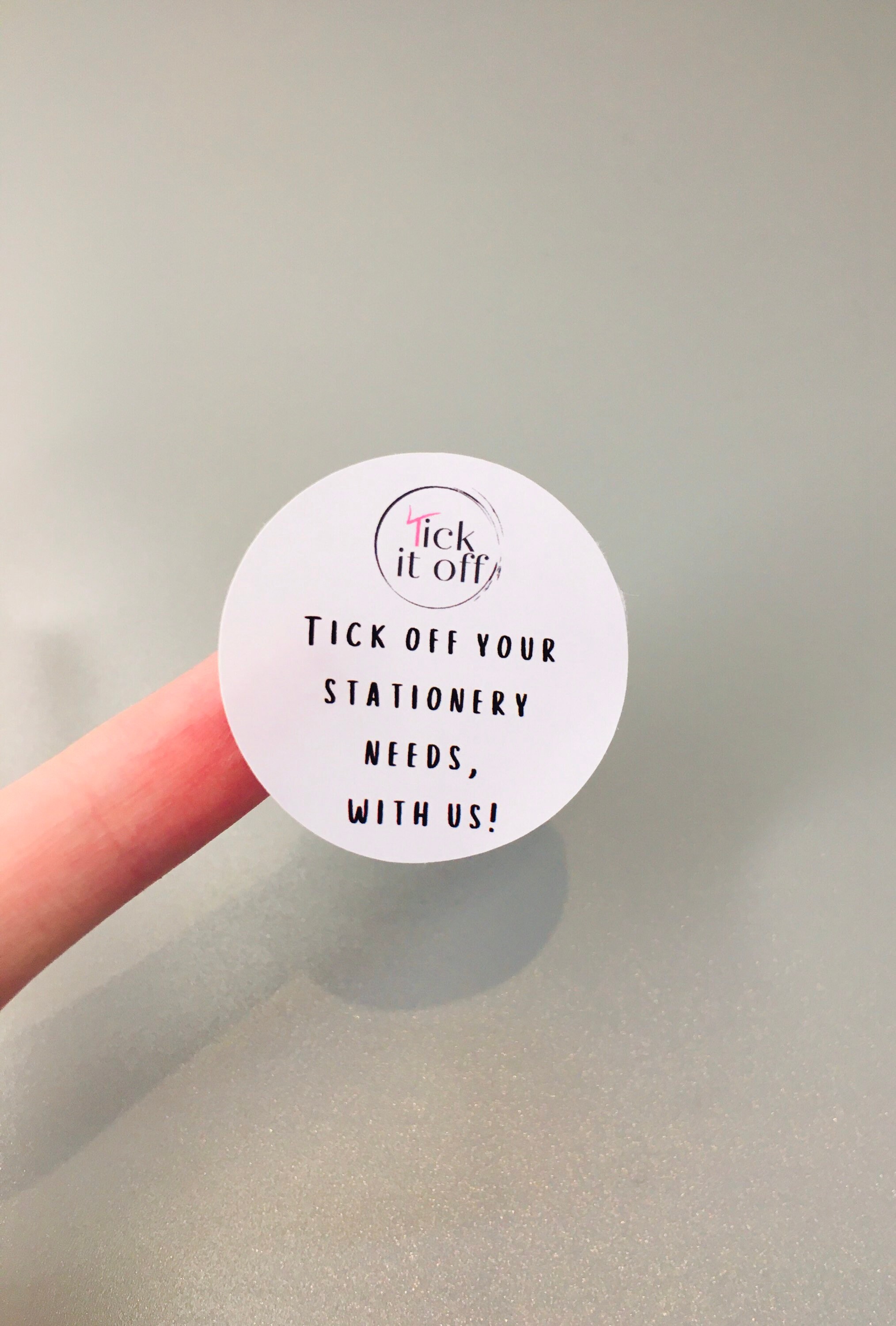 Glossy Logo Stickers Custom Glossy Stickers Die Cut | Etsy UK