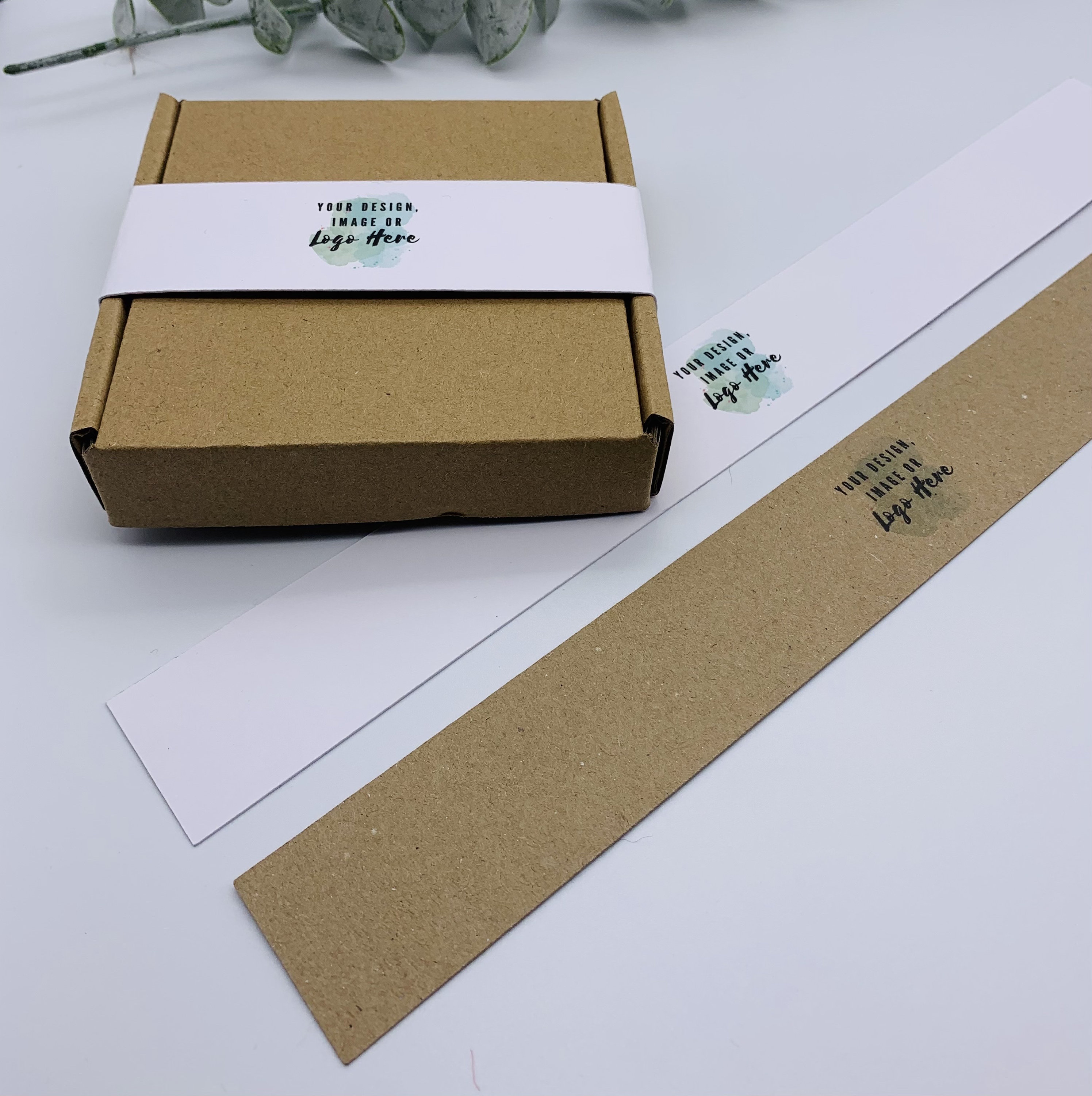 Branded Packaging, Belly Bands for Candles, Invitations, Packaging, Tea ...