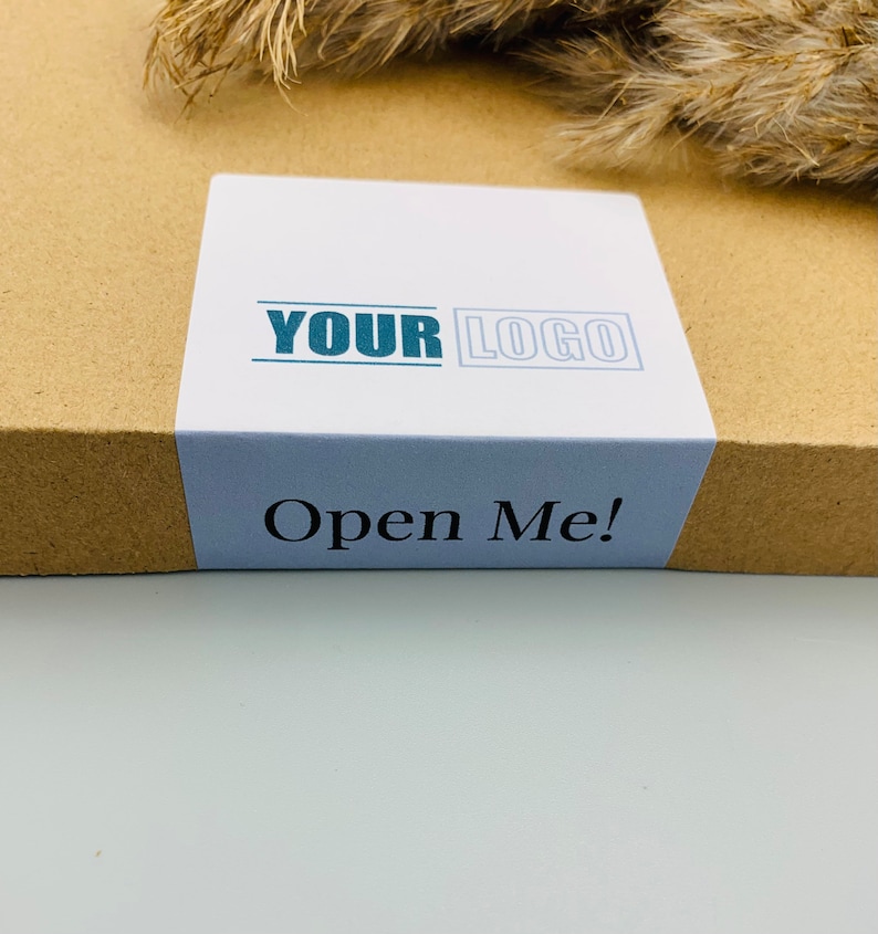 Personalised Box Seal Stickers, Box Seal Labels, Logo Stickers ...