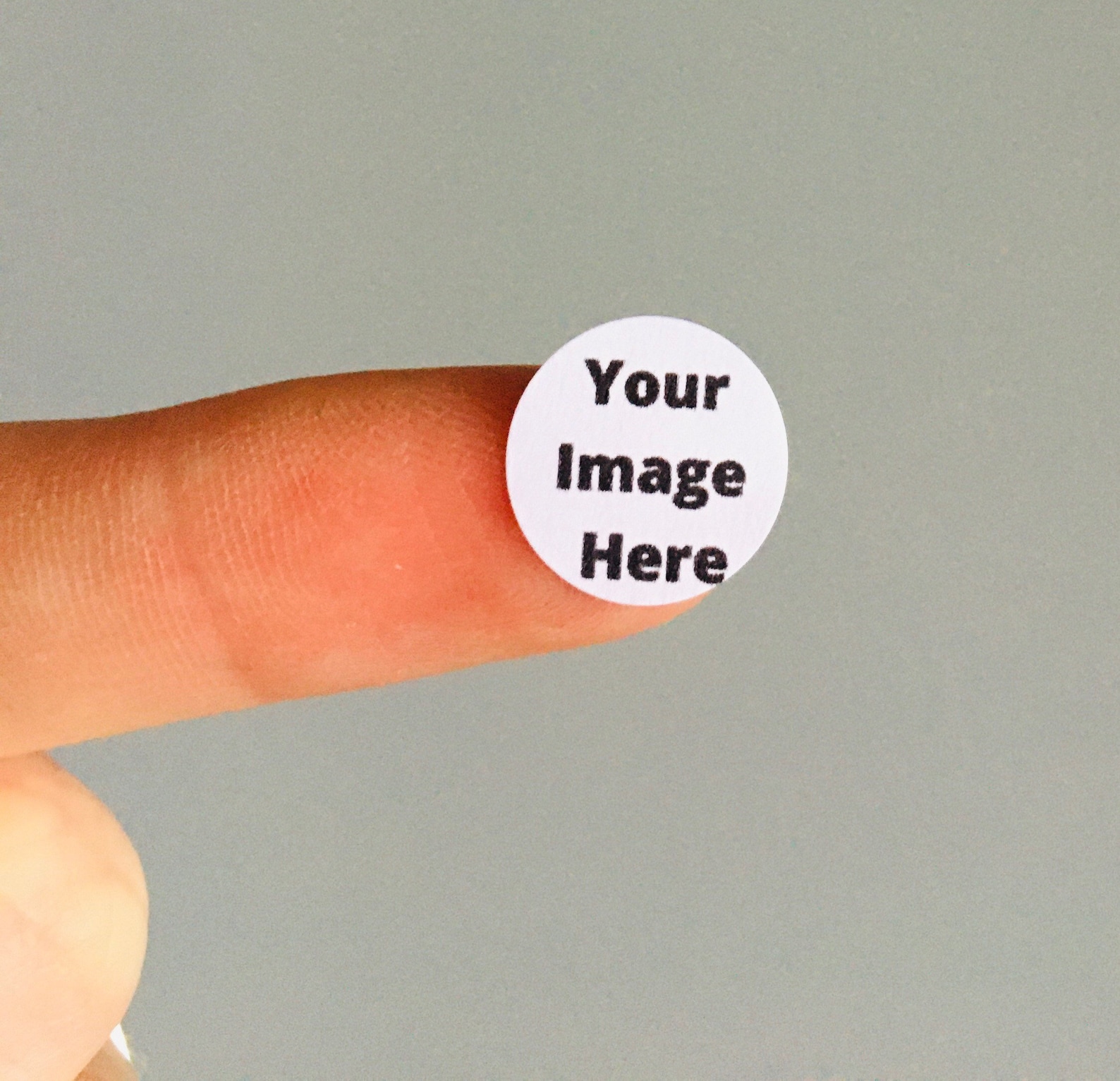 Tiny Custom Stickers Small Round Sticker Label Bulletjournal - Etsy UK