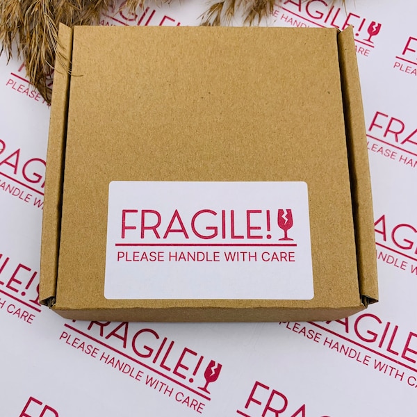 Fragile Stickers - Etsy UK
