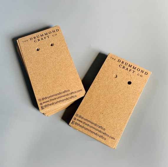 Custom Keyring Backing Card Recycled Eco Friendly - Etsy UK