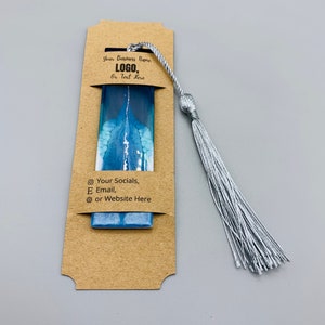 Custom, Resin Bookmark Holder, Logo Cards, Recycled, Eco Friendly ...