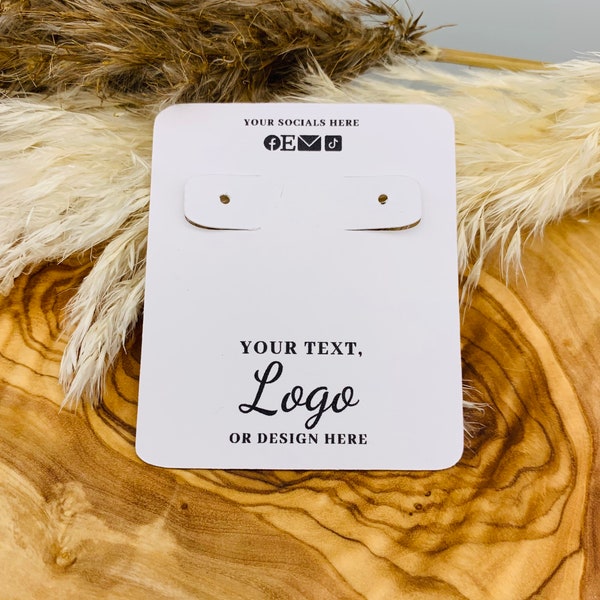 Custom Earring Cards - Etsy