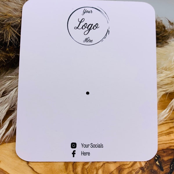 Custom Earring Cards - Etsy