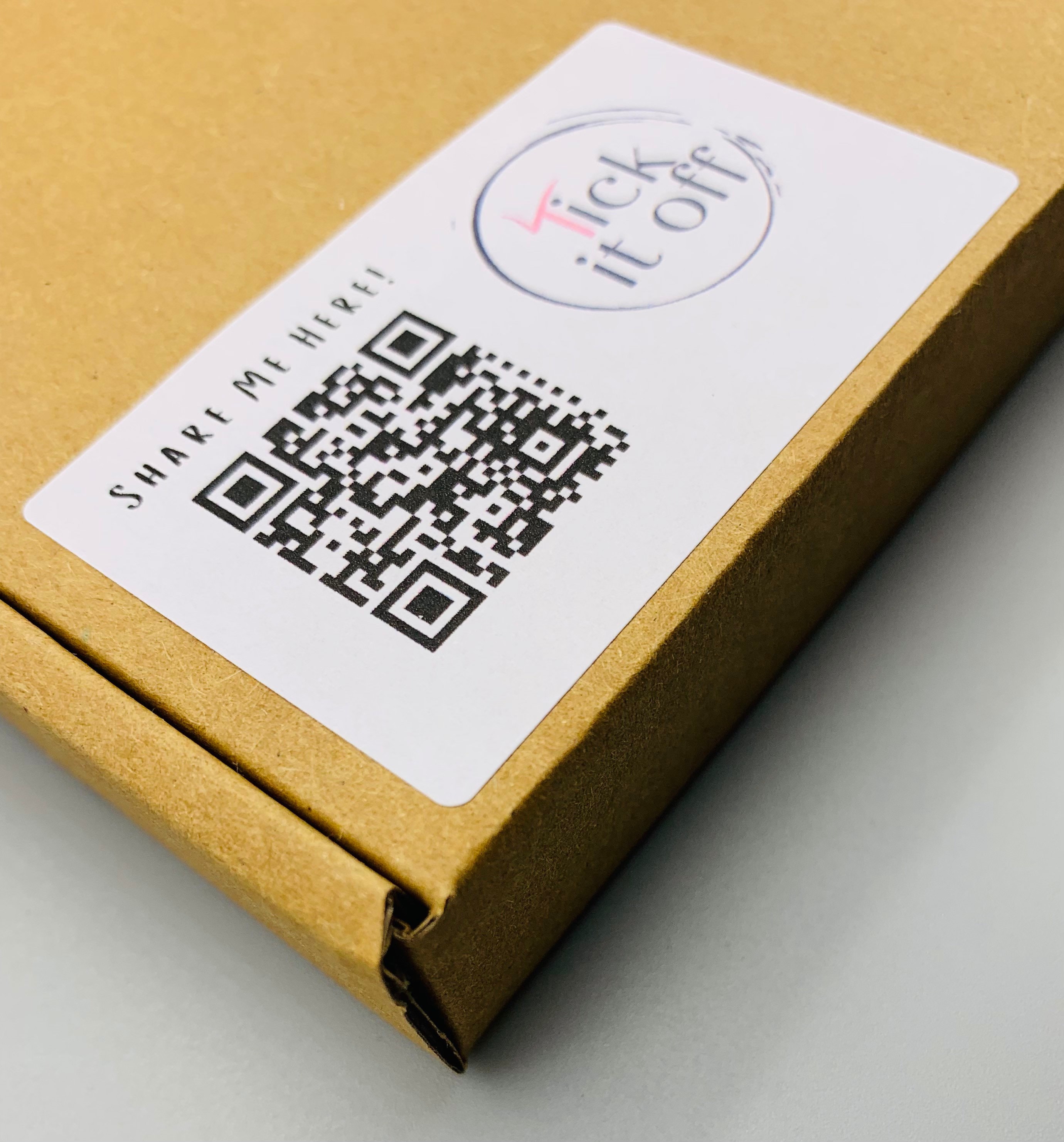 Qr Code Sticker Custom, Personalised Business Labels, Packaging Seal ...