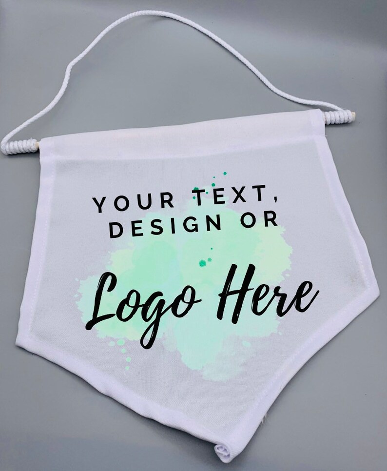 Custom Logo Banner Craft Fair Signs Custom Wall Flag Gifts - Etsy Canada