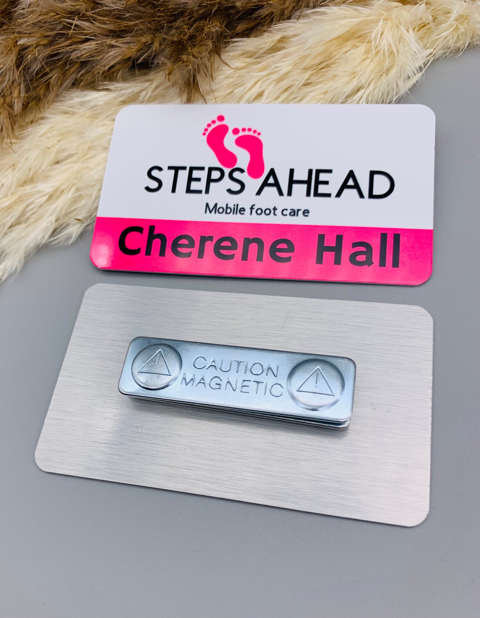 Custom Name Tag, Logo Name Tags, Metal Name Badge, Magnet Lapel Pin ...