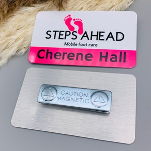 Custom Name Tag, Logo Name Tags, Metal Name Badge, Magnet Lapel Pin ...