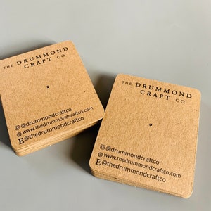 Pin Backing Cards, Custom Backing Cards, Badge Backing Card, Recycled ...