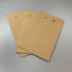 Blank, Keyring Backing Card, Kraft, Recycled, Eco Friendly Packaging ...