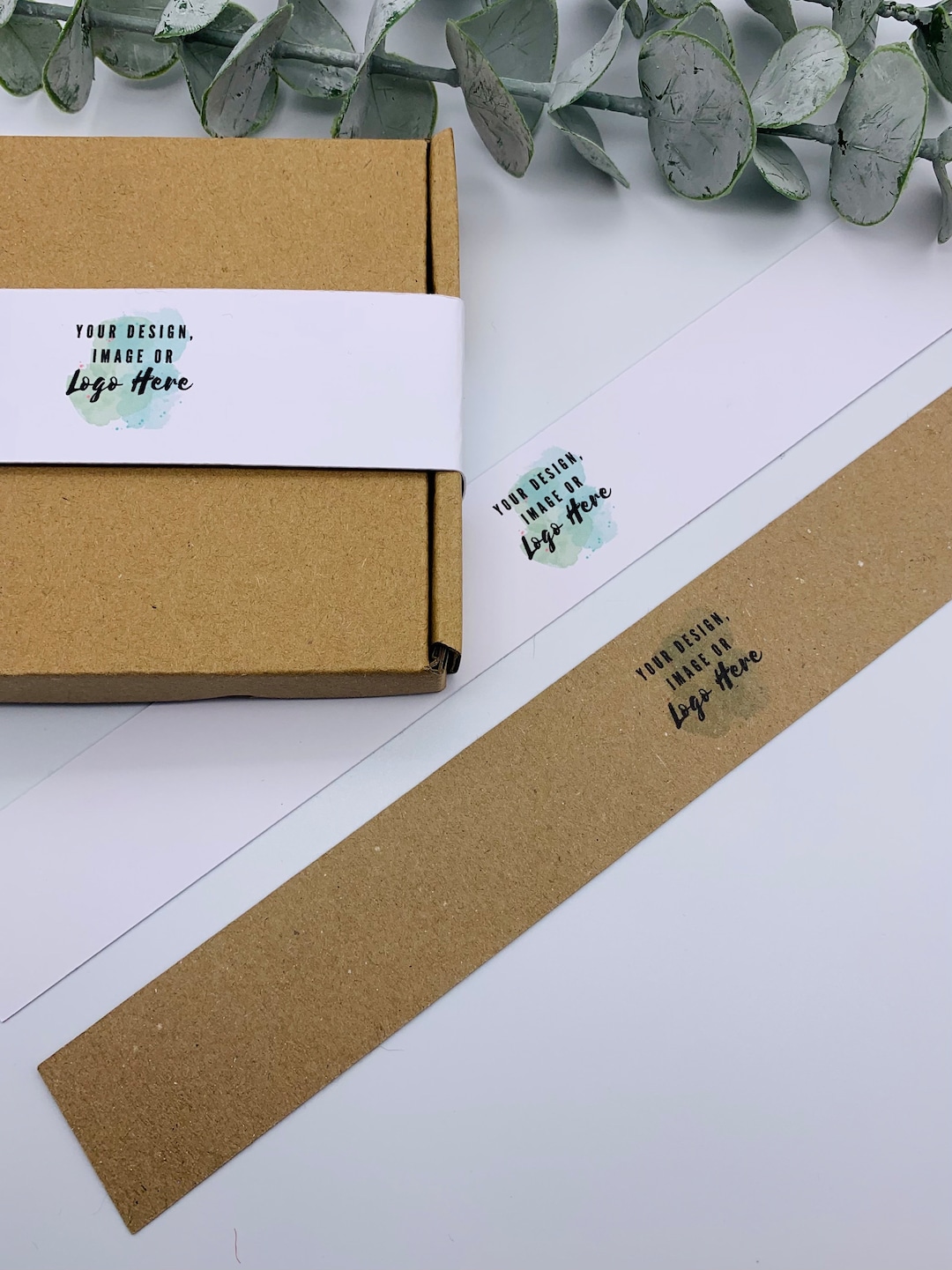 Branded Packaging, Belly Bands for Candles, Invitations, Packaging, Tea ...