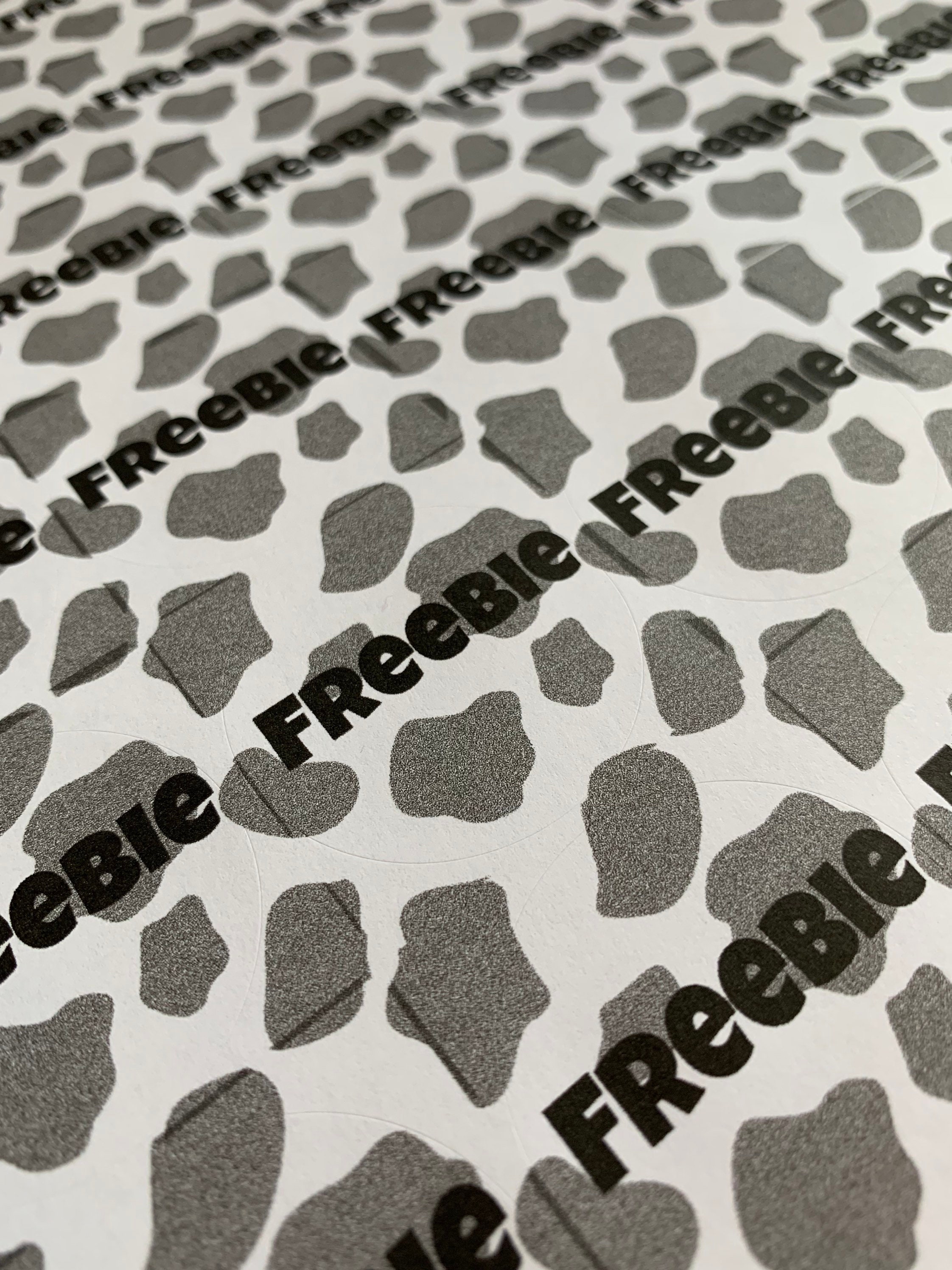 Freebie Stickers Free Sample Sticker Small Business | Etsy