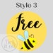 Freebie Stickers, Free Sample Sticker, Small Business Packaging ...