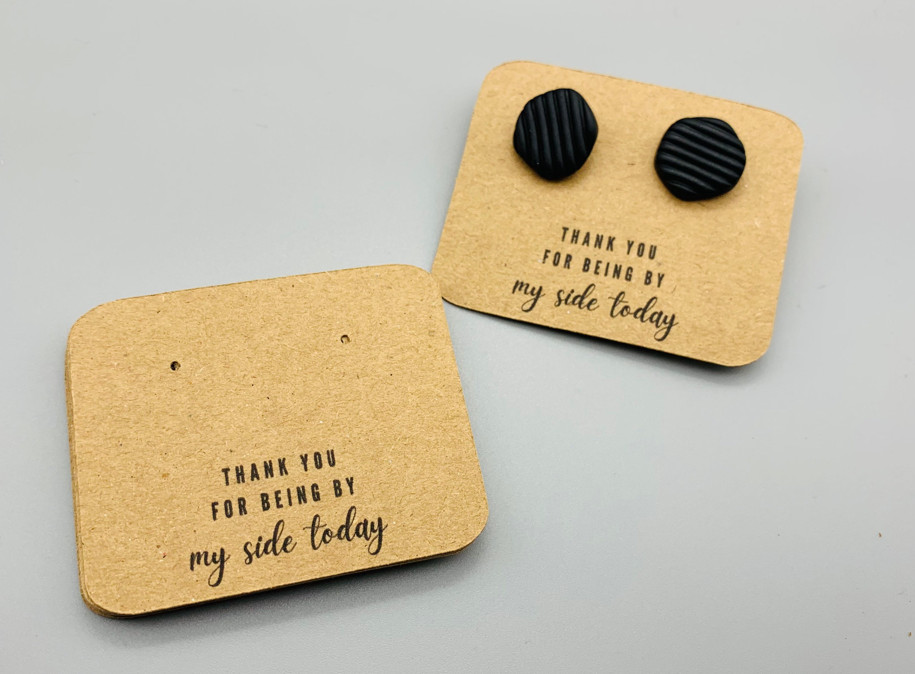 Custom Earring Backing Cards, Wedding Favours for Women, Jewellery ...