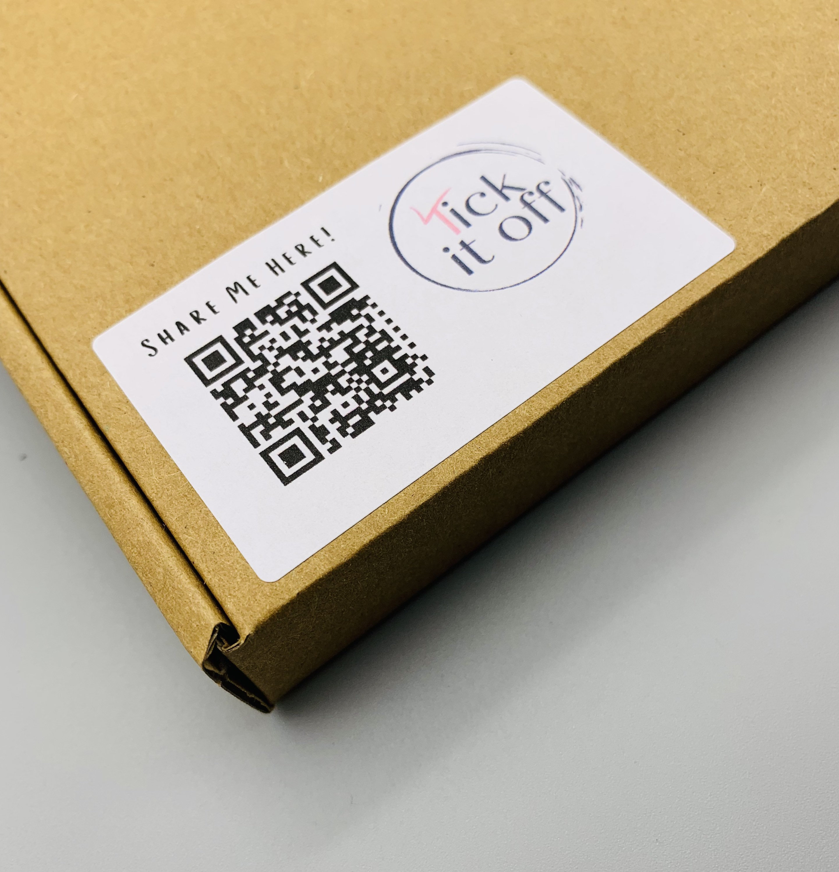 Qr Code Sticker Custom, Personalised Business Labels, Packaging Seal ...