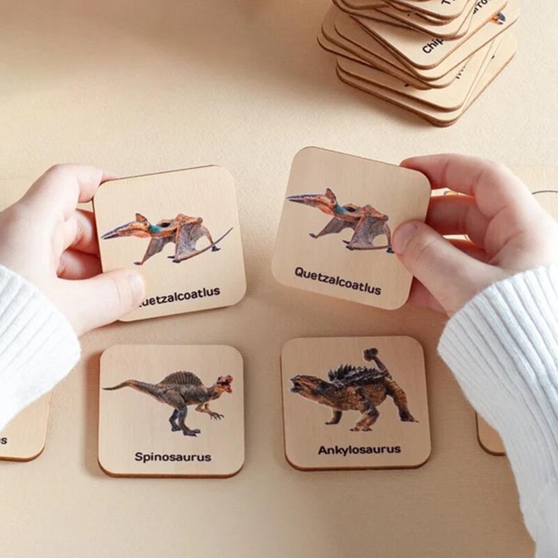 Montessori Dinosaur - Etsy