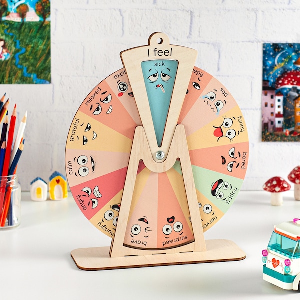 Emotion Wheel - Etsy