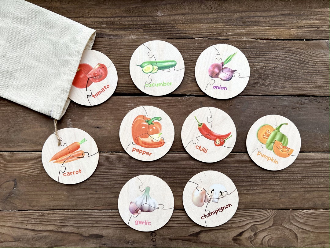 Montessori Development Toddler Toys, Fruits & Vegetables, Education ...