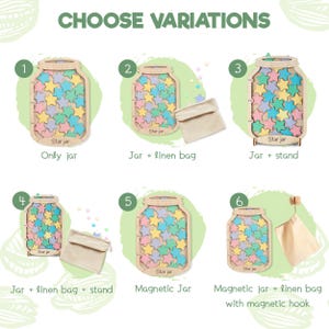 Magnetic Reward Jar With Tokens, Reward System for Kids Behavior ...