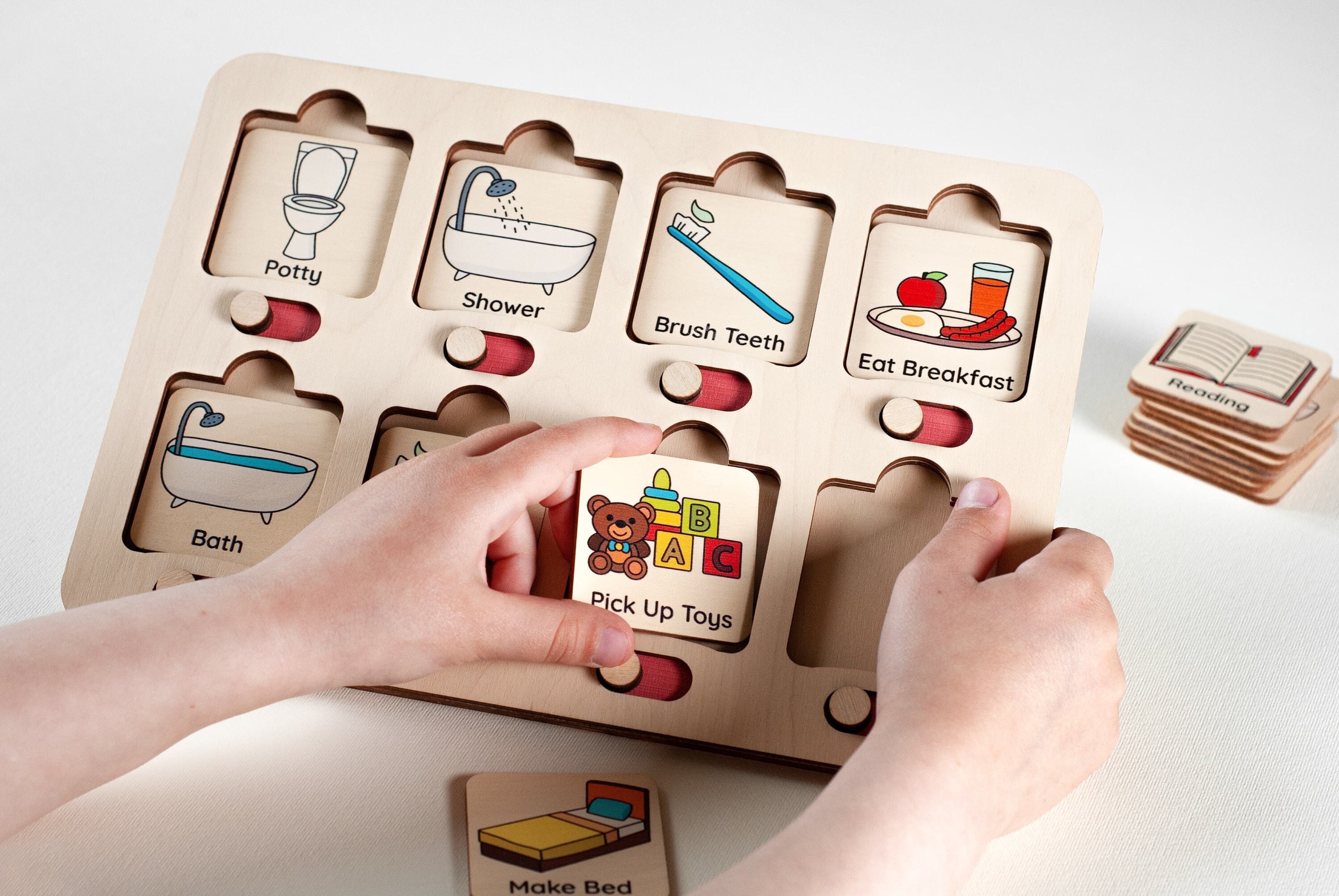 Chore Chart for Kids Toddler Chore Chart Wood Chore Chart - Etsy Canada