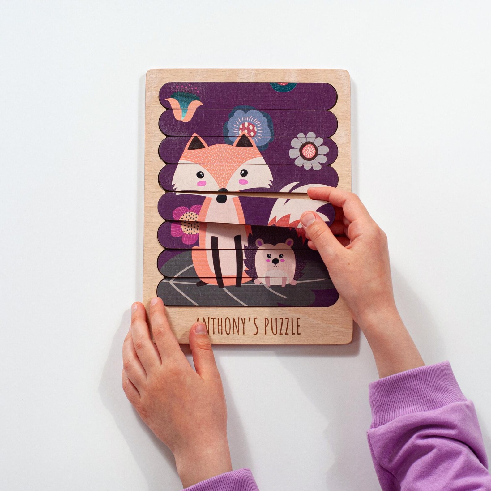 Toddler Toys, Animal Toys, Gifts for Kids, Wooden Puzzle, Puzzle for ...