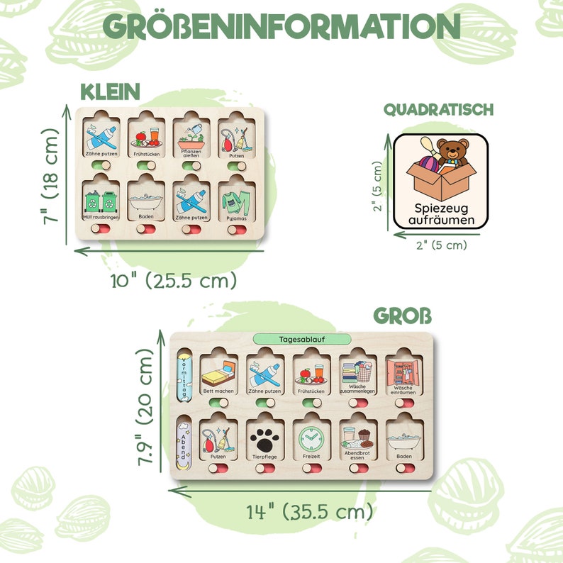 Kids Chore Chart, Visual Schedule Board, Preschool Learning Toy - Etsy UK