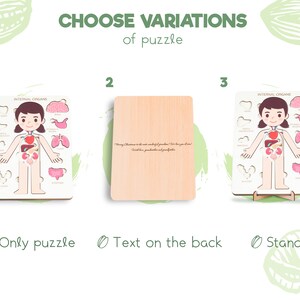 Gifts for Kids Human Body Puzzle Jigsaw Puzzle Kids Gifts - Etsy
