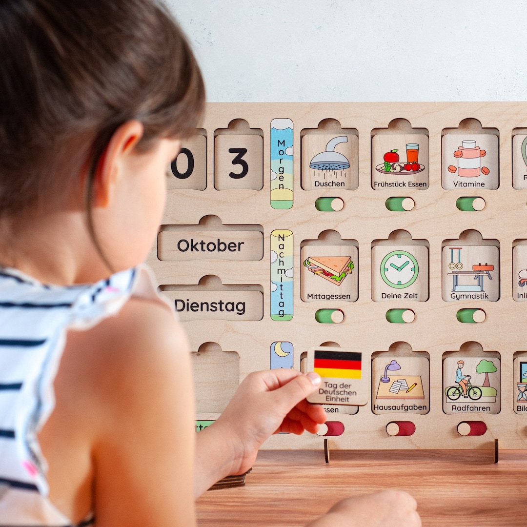 Toddler Wochenplan Kinder, Daily Checklist Kids Routine, Daily Routine ...