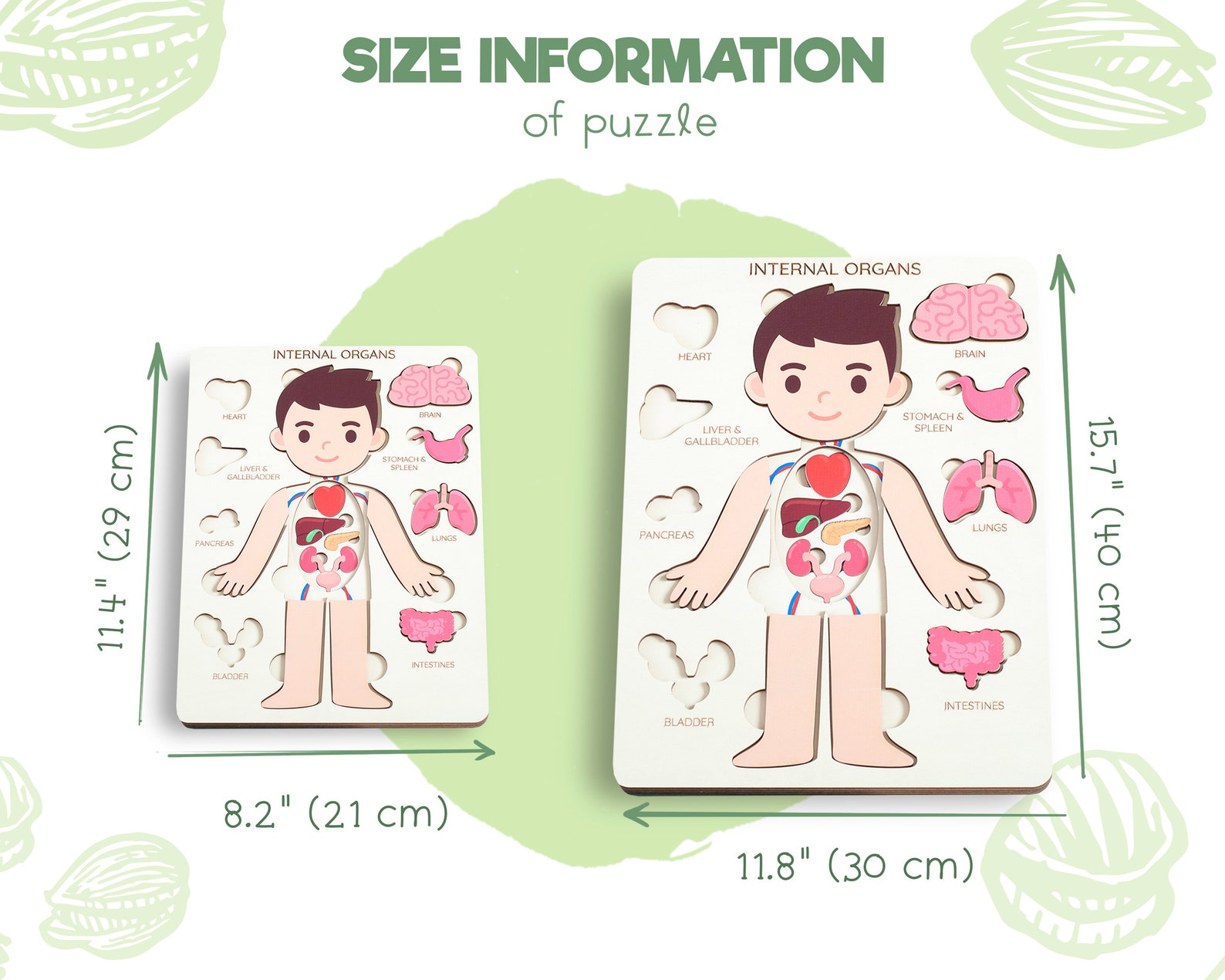 Gifts for Kids Human Body Puzzle Jigsaw Puzzle Kids Gifts | Etsy