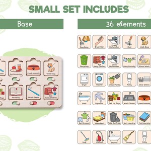 Chore Chart for Kids Visual Schedule Board Christmas Gift - Etsy