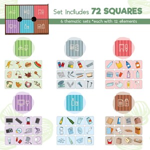 Recycling Game Toys for Toddler, Kids Wood Garbage Sorting Play Set ...