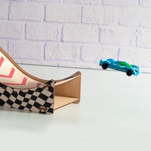 Custom Jump Ramp for Boys, Kids Name Toys, Toys Cars Parking Garage ...