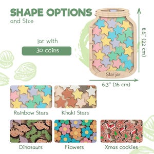 Magnetic Reward Jar With Tokens, Reward System for Kids Behavior ...