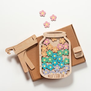 Magnetic Reward Jar With Tokens, Reward System for Kids Behavior ...