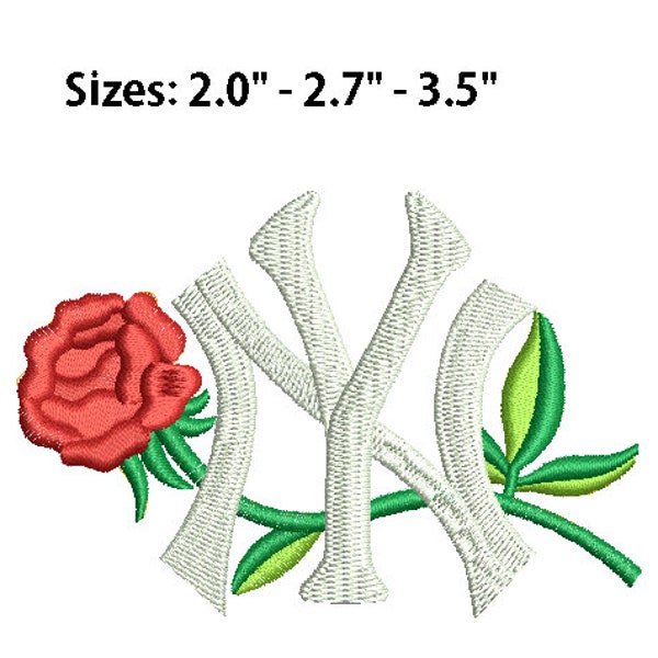 Yankees Embroidery Design - Etsy