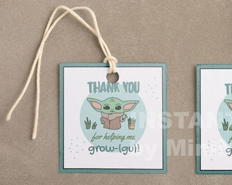 Grogu Thank You - Etsy