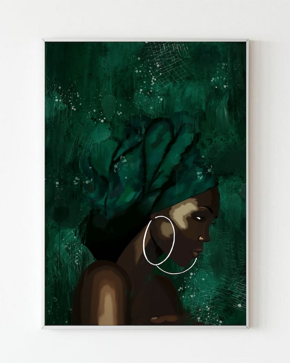 African People Paintings