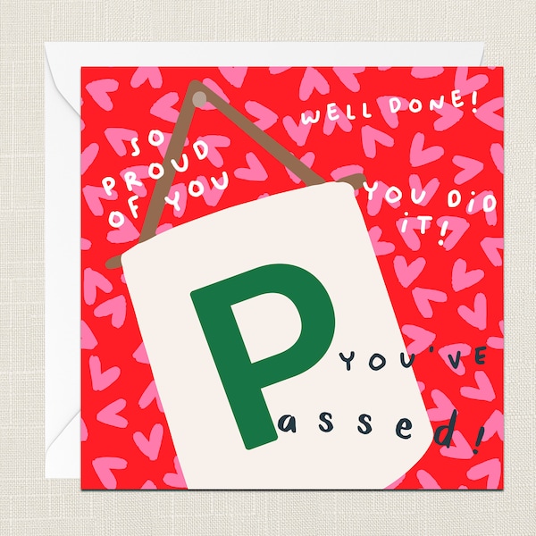 Well Done You Passed - Etsy