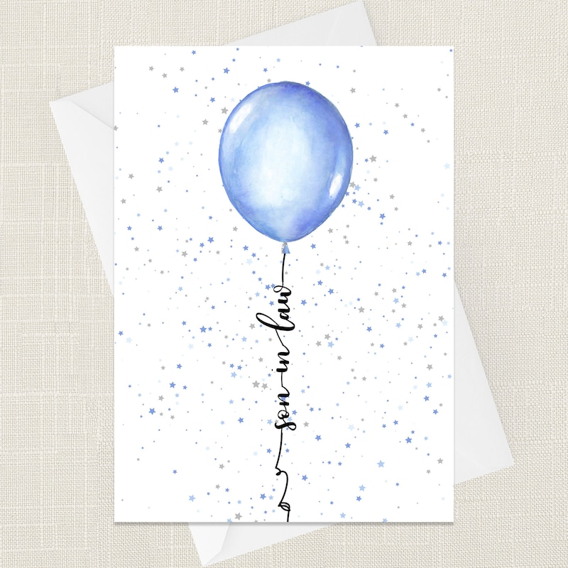 Son Plain Birthday Card - Etsy UK