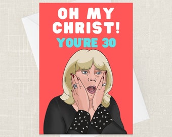 Meme 30th Birthday Card | Etsy