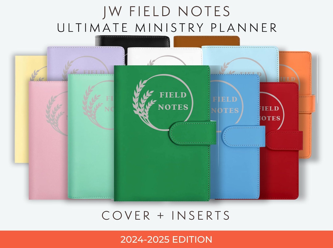 JW Field Notes | SEPTEMBER 2025 - AUGUST 2026 | Service Organizer ...