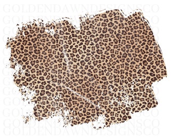 Distressed Leopard Background Png for Sublimation.digital - Etsy