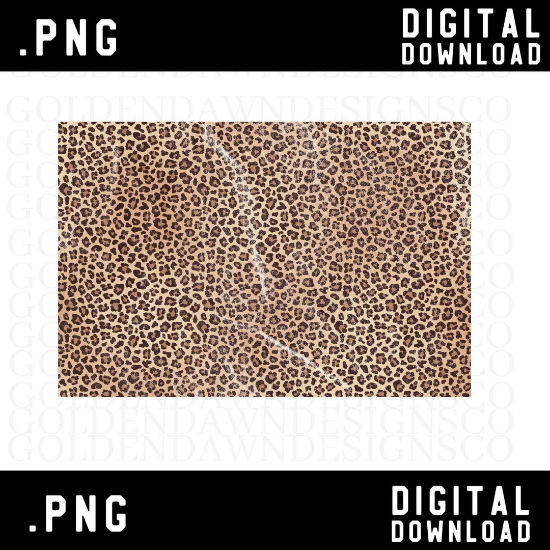 Distressed Leopard Print Sublimation Design Animal Print Background ...