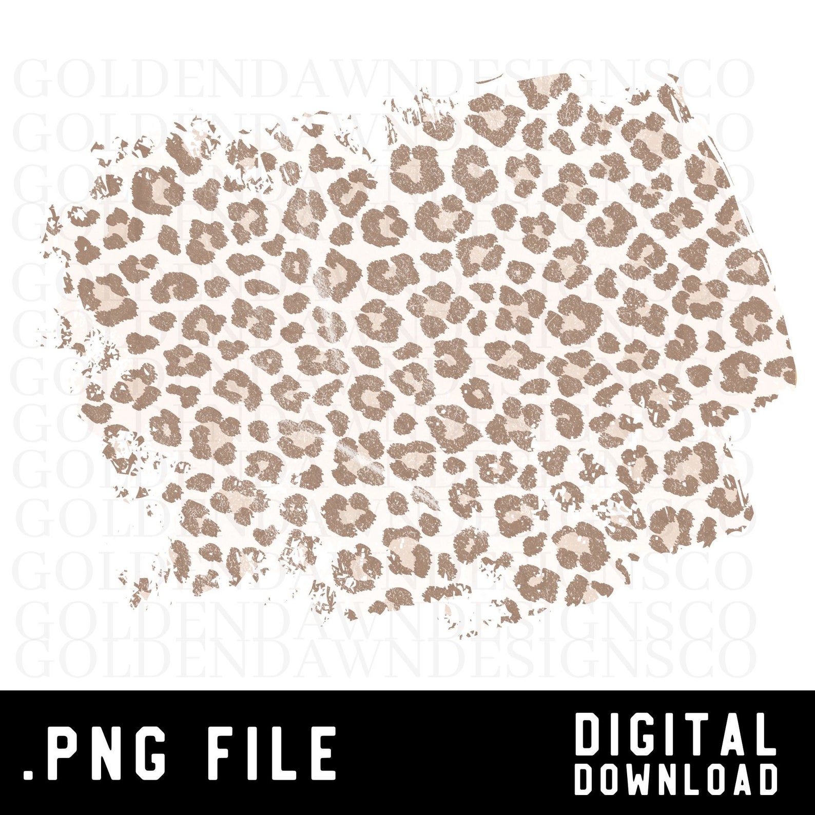 Distressed Cheetah Print Sublimation Design Animal Print Background ...