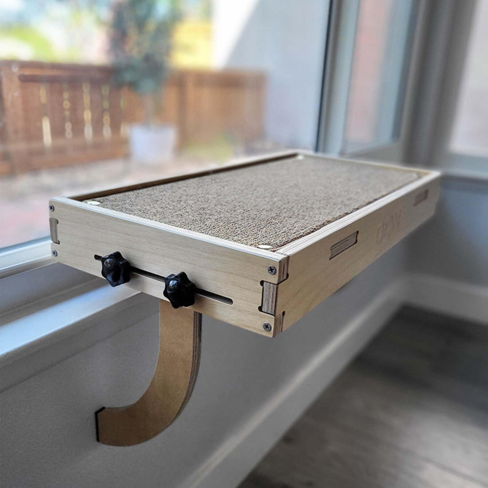 Modern Design Wooden Cat Window Perch - Etsy