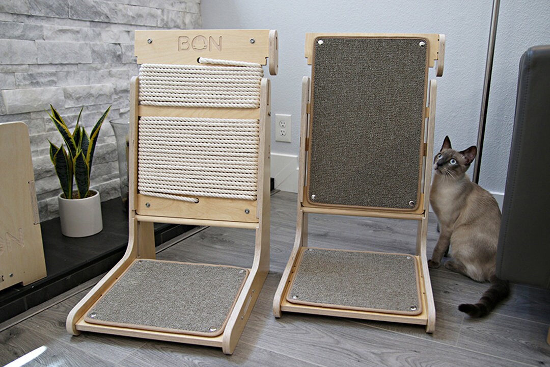 Modern Cat Scratcher II, Sturdy Cat Scratcher, Carpet Mat Scratcher ...
