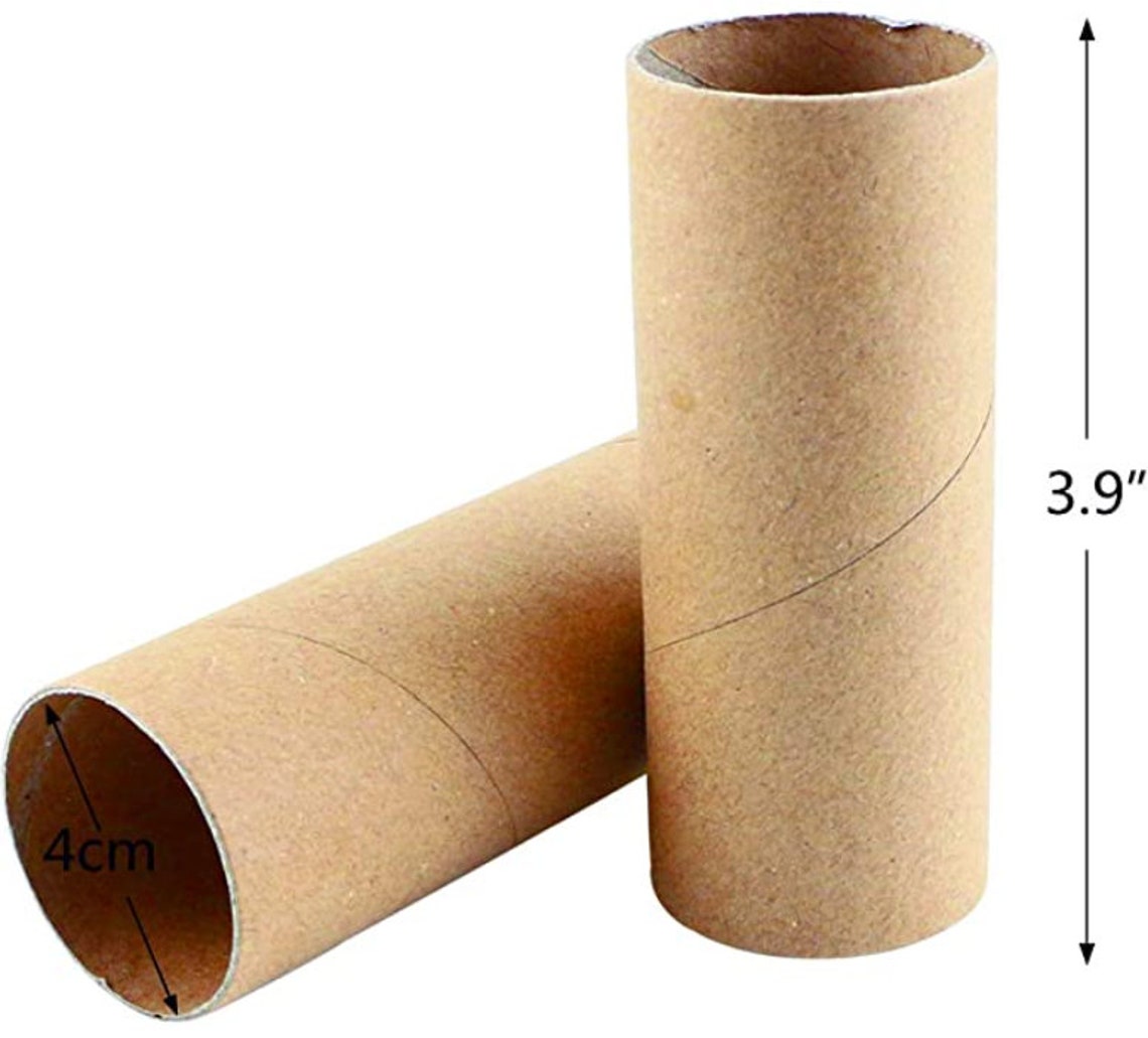 Lot - Box of 10-50 Empty Toilet Paper Rolls - Individual Craft Toilet ...