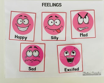 Emotions Activity Binder - Etsy